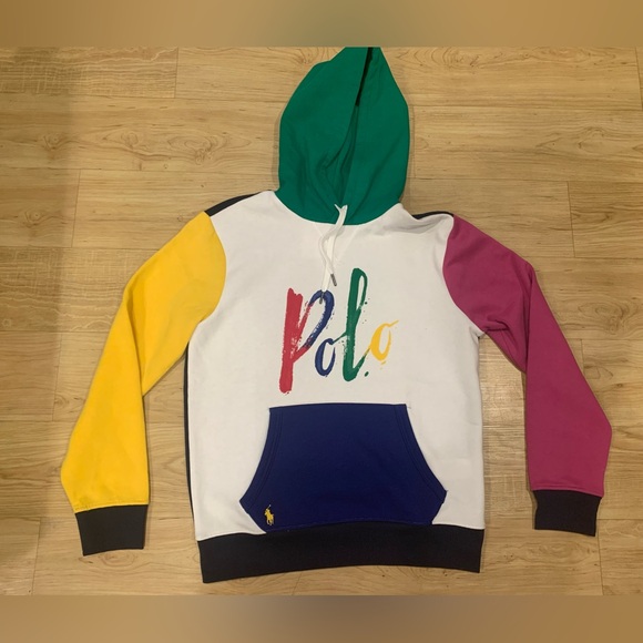 Polo Ralph Lauren | Shirts | Polo Ralph Lauren Mens Colorblock Paint ...